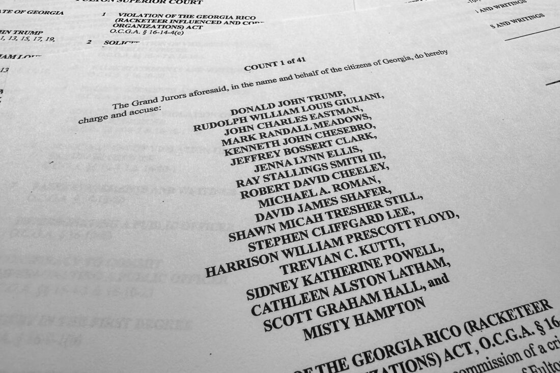 Trump, 18 allies indicted in Georgia over 2020 election meddling | News ...